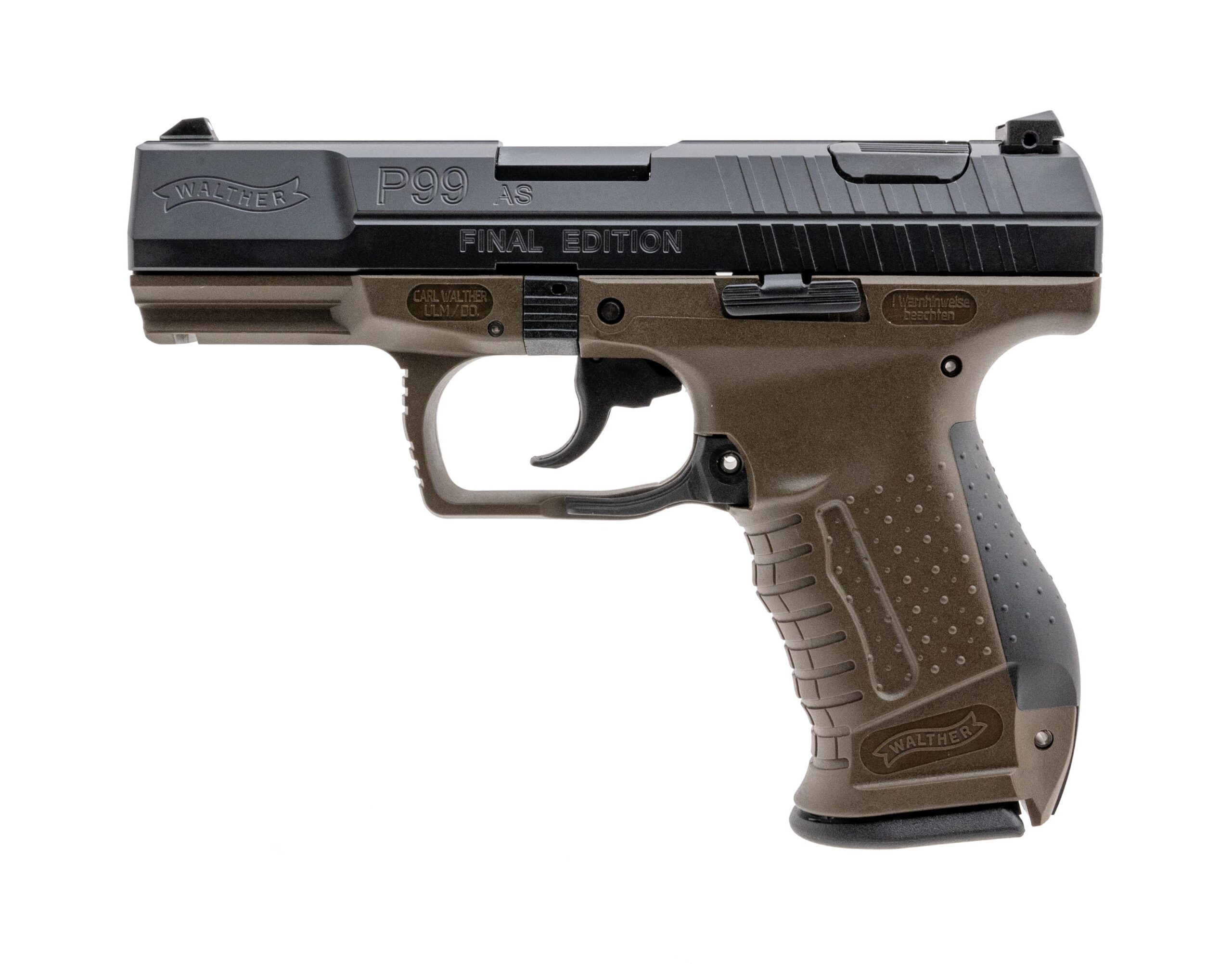 (SN: FED5149) Walther P99 AS Final Edition Pistol 9mm (NGZ3843) NEW - Collectors Firearms