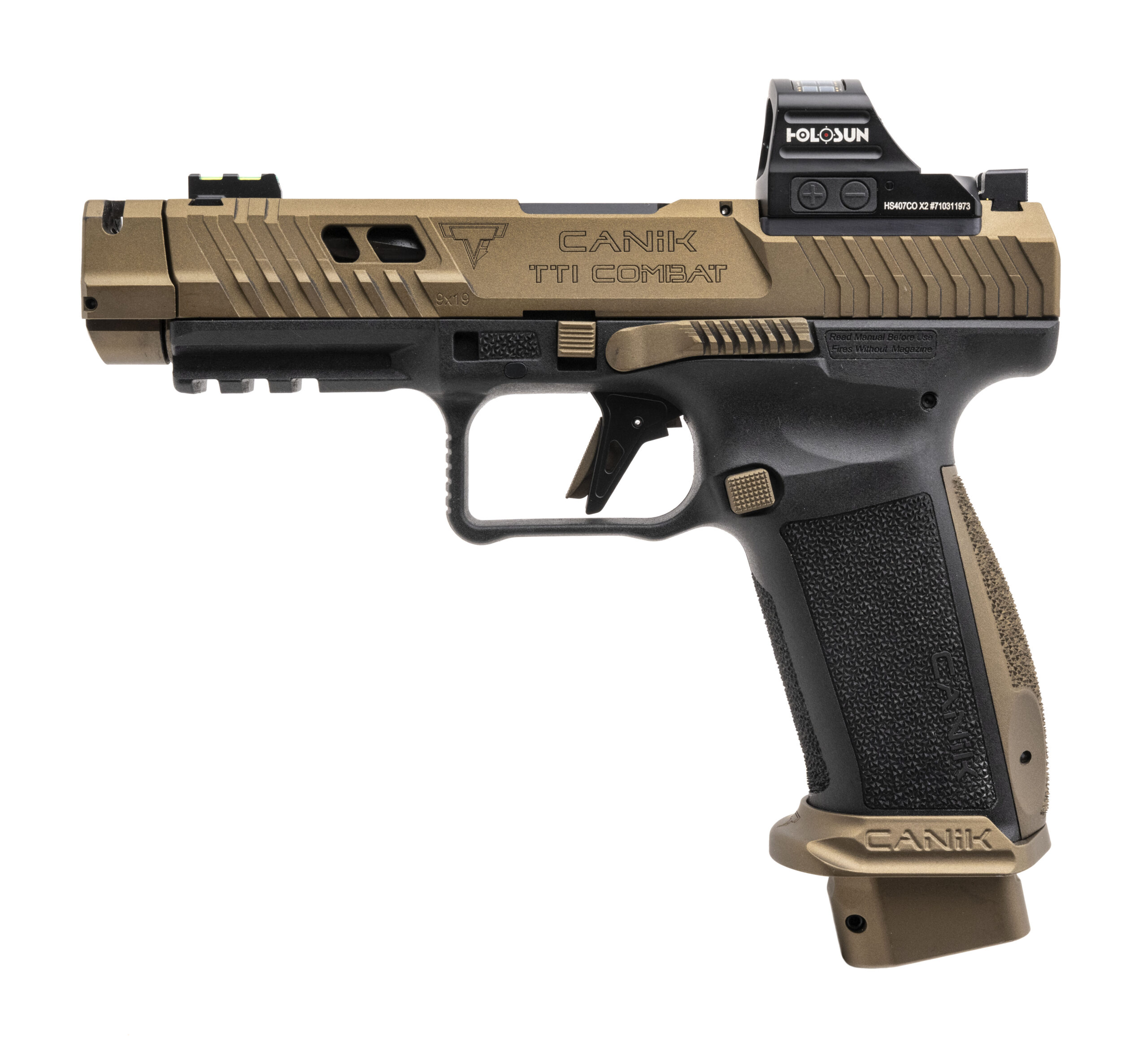 Canik TTI Combat Pistol 9mm (PR73544) - Collectors Firearms