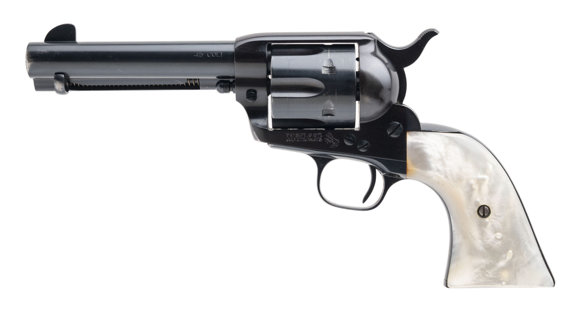 Colt Single Action Army W/ Pearl Grips .45LC (C18098) - Collectors Firearms