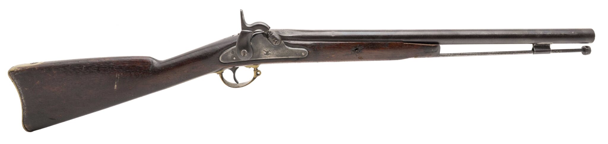 Confederate Fayetteville Armory Type II Musket cut down to shotgun 16ga ...