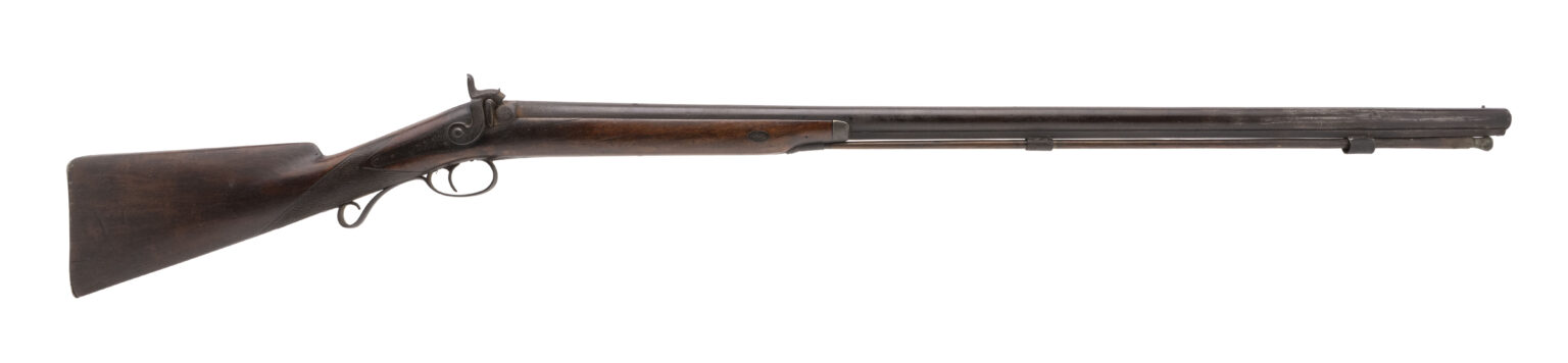 English large bore percussion fowler 10 Bore (AL7032) - Collectors Firearms