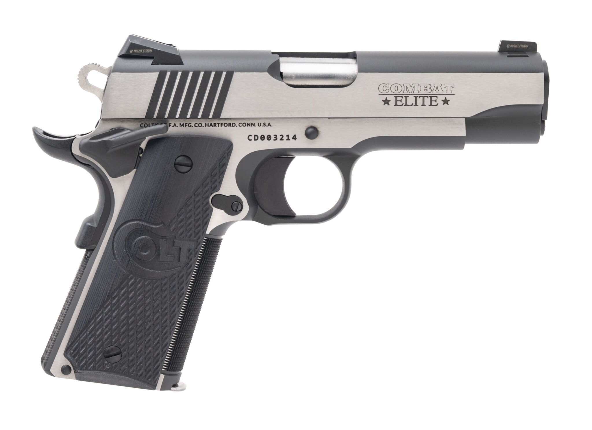 (SN: CD003497) Colt Commander Combat Elite Pistol 9mm (L2025-09248) NEW ...