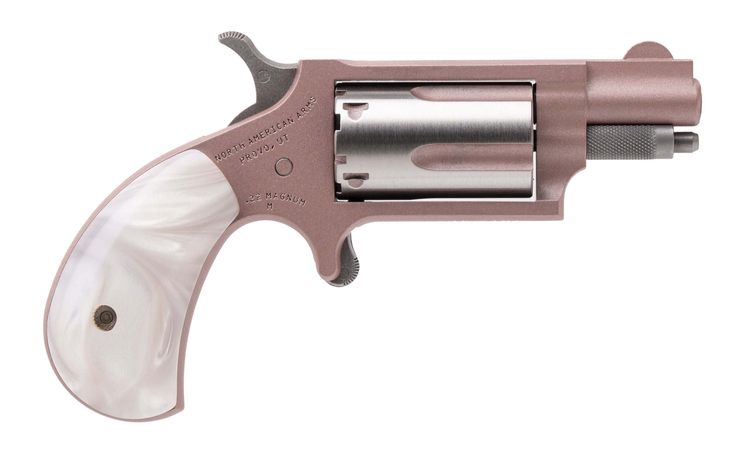 (SN: N028084) North American Arms Rose Gold Finish NAA 22 M Revolver ...
