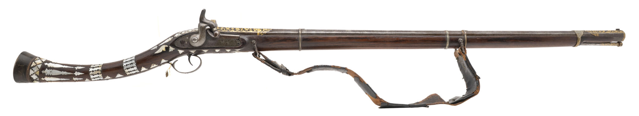 Afghan Jezail Percussion Rifled Musket, .68 Caliber (AL6016 ...
