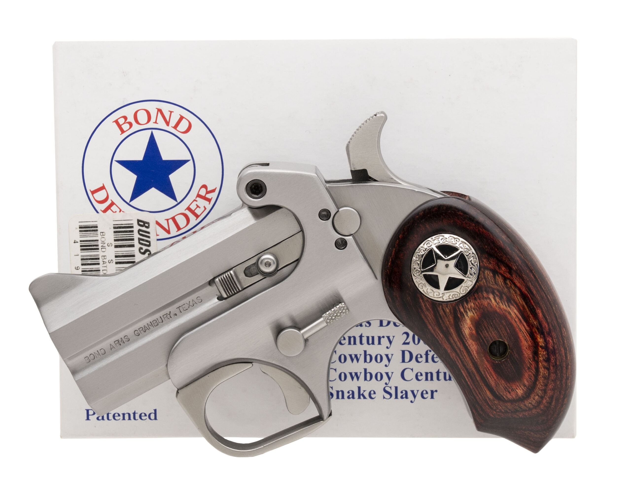 Bond Arms Texas Defender Derringer .45 Colt (PR73832) AUSTX ...