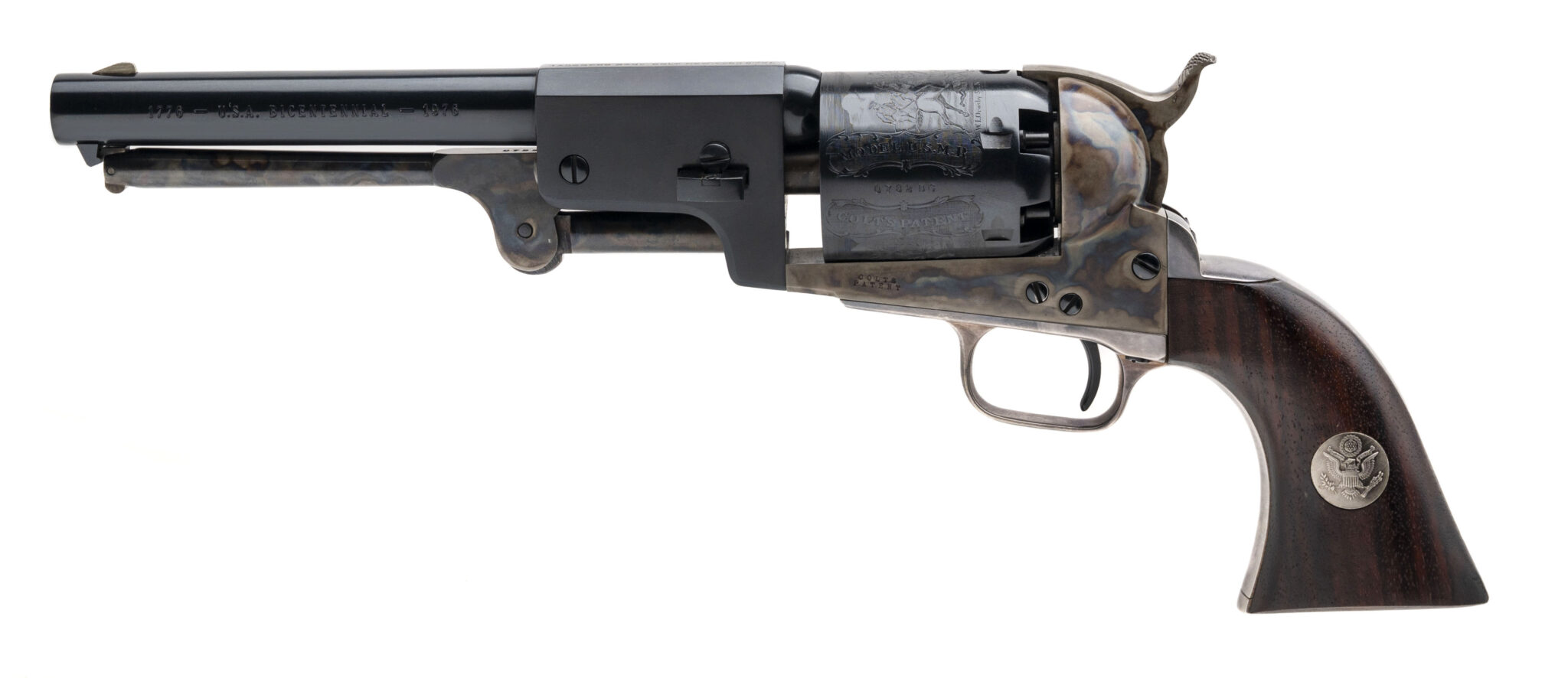 Colt 3rd Model Dragoon 2nd Gen U.S. Bicentennial Commemorative Black ...