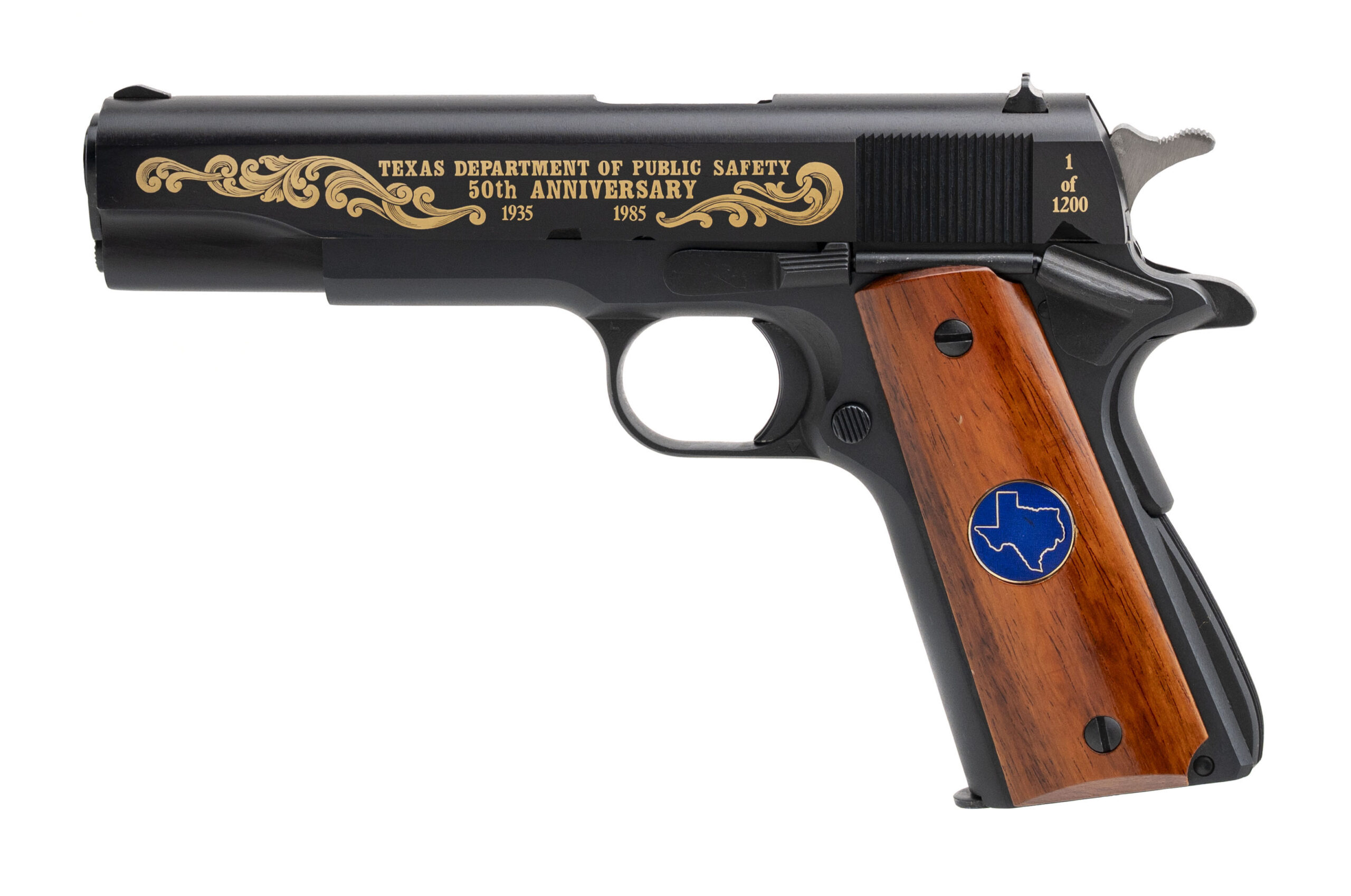 Colt Government Texas DPS 50th Anniversary Commemorative Pistol .45 ...