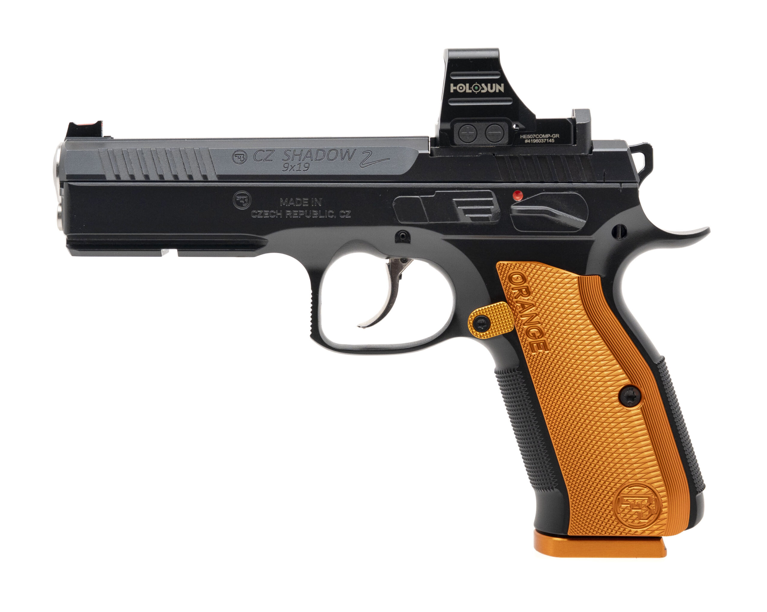 CZ Shadow 2 Orange OR Pistol 9mm (L2025-09969) - Collectors Firearms
