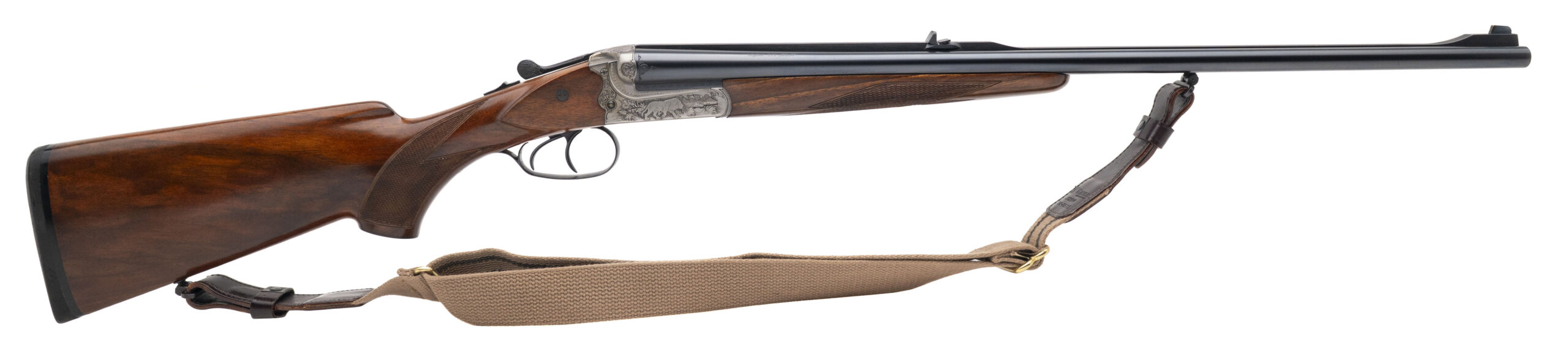 MERKEL SAFARI SIDE BY SIDE DOUBLE RIFLE .375 H&H MAGNUM (L2025-10949 ...