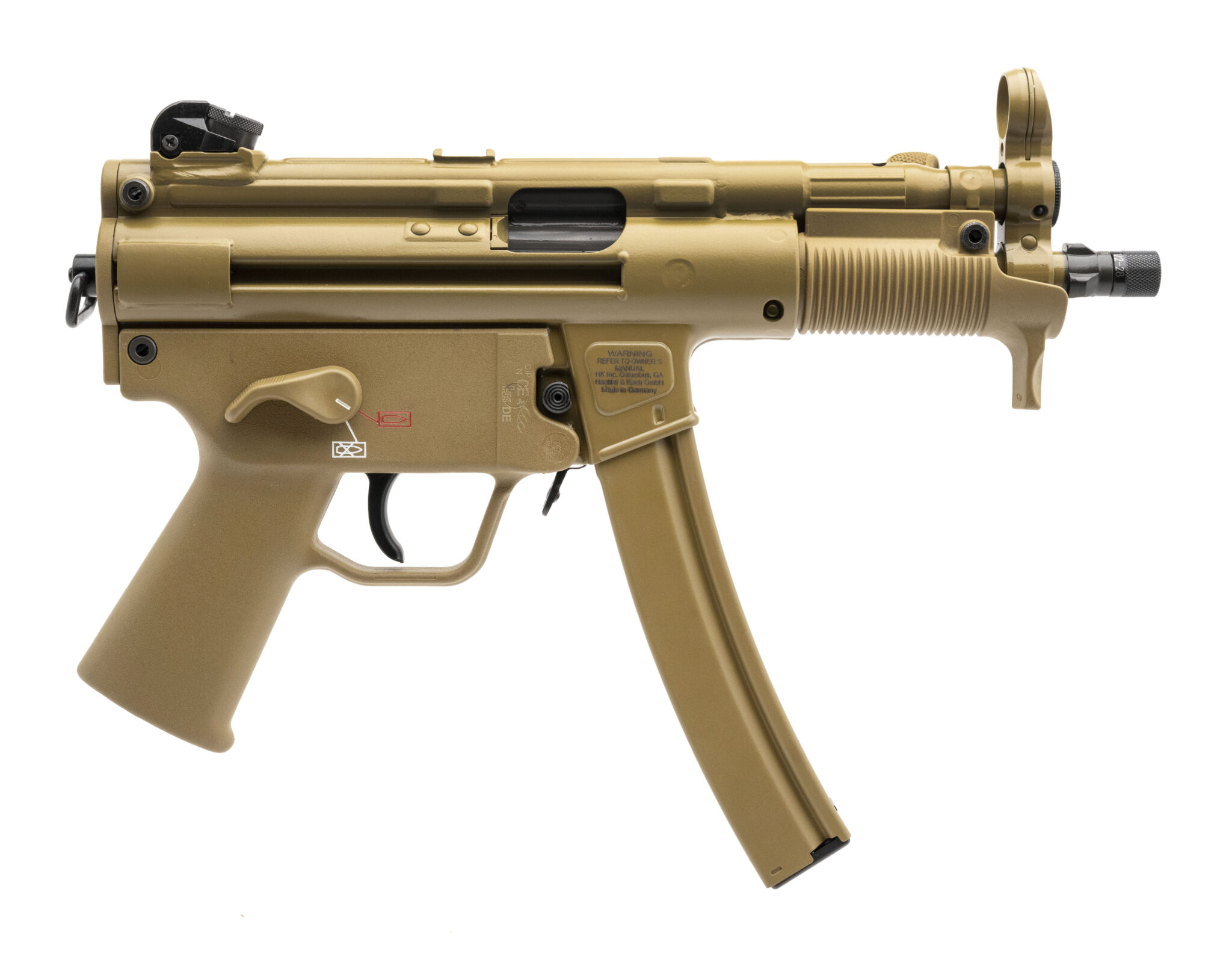 (SN: 273-014905) Heckler & Koch SP5K PDW RAL8000 Pistol 9mm (L2025 ...