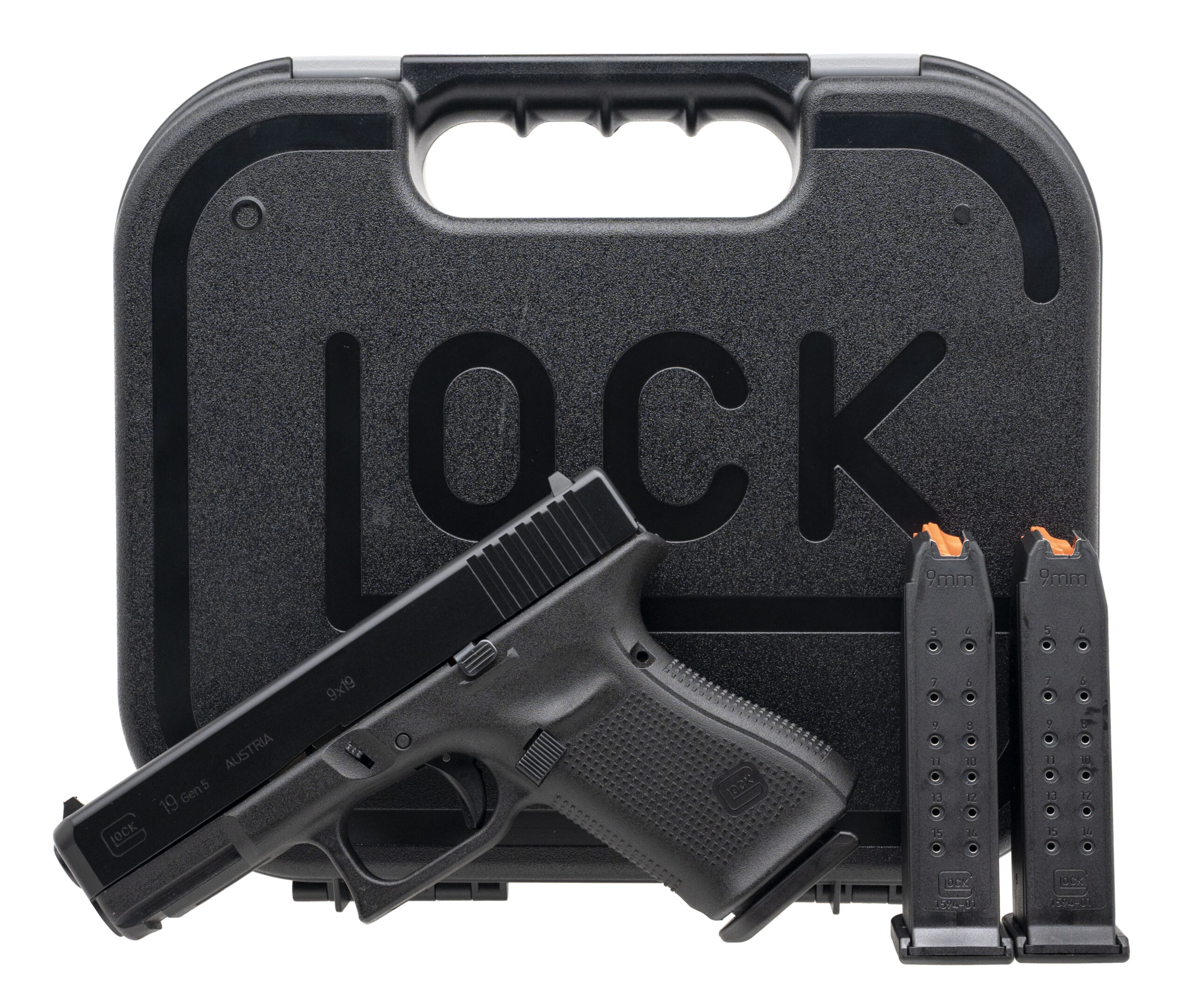 Glock 19 Gen 5 Pistol 9mm (L2025-12593) - Collectors Firearms