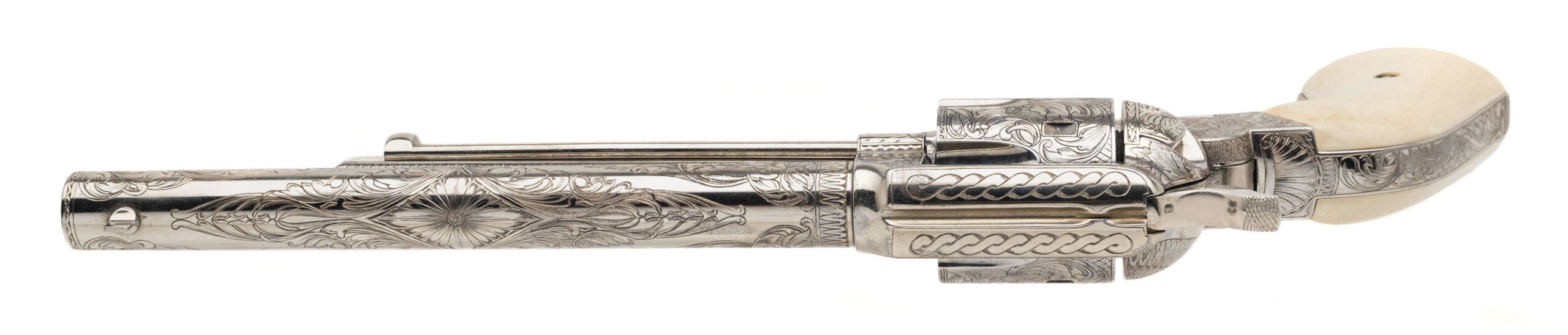 Ken Hurst Engraved Remington 1875 w/ Ivory Grips (51245) - Collectors ...
