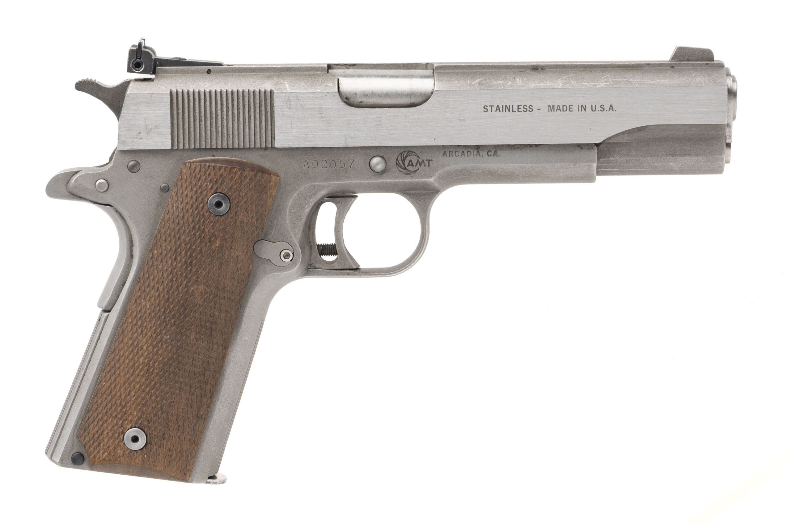 AMT Hardballer Pistol .45 ACP (L2025-14684) - Collectors Firearms