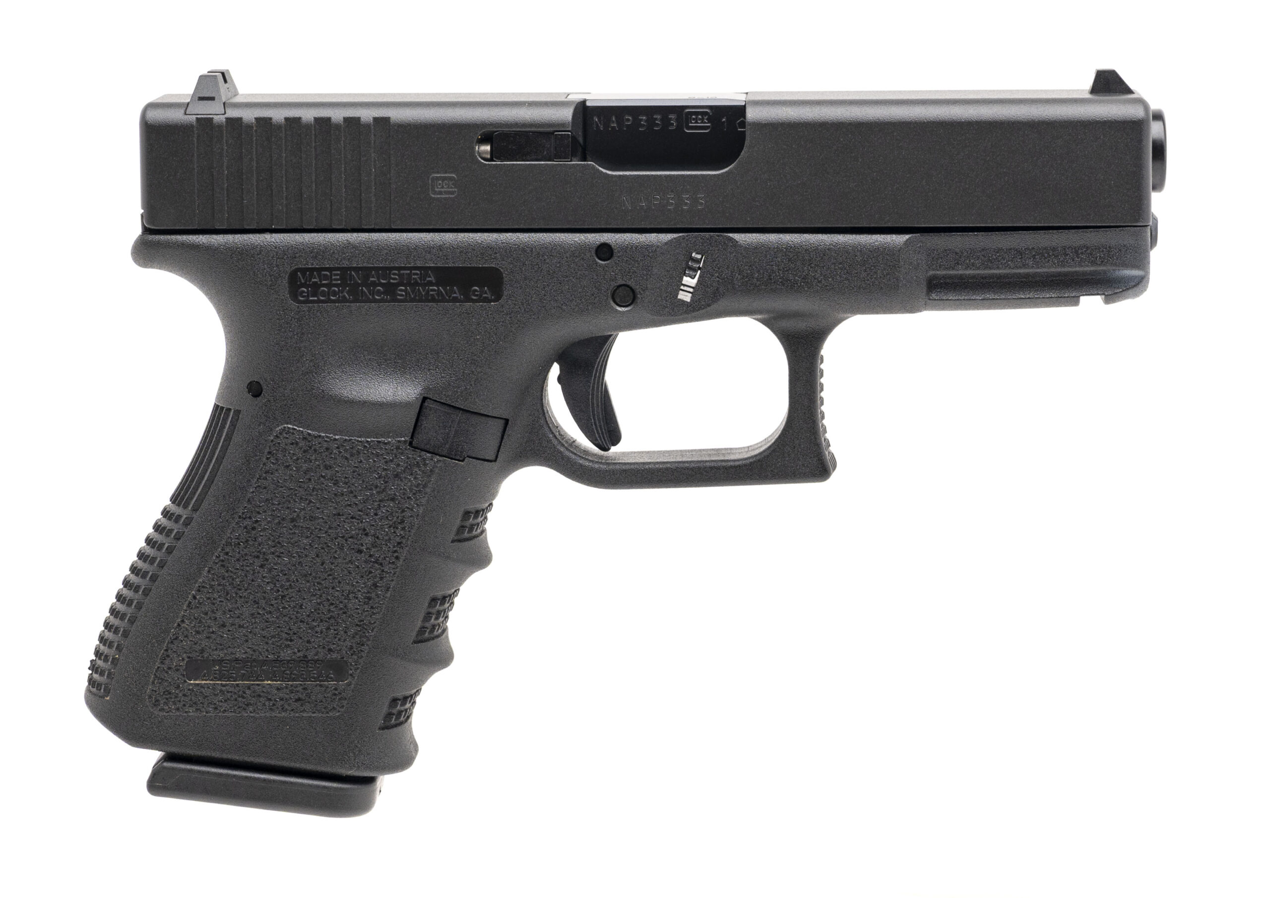 Glock 19 Gen 3 Pistol 9mm (L2025-14901) - Collectors Firearms