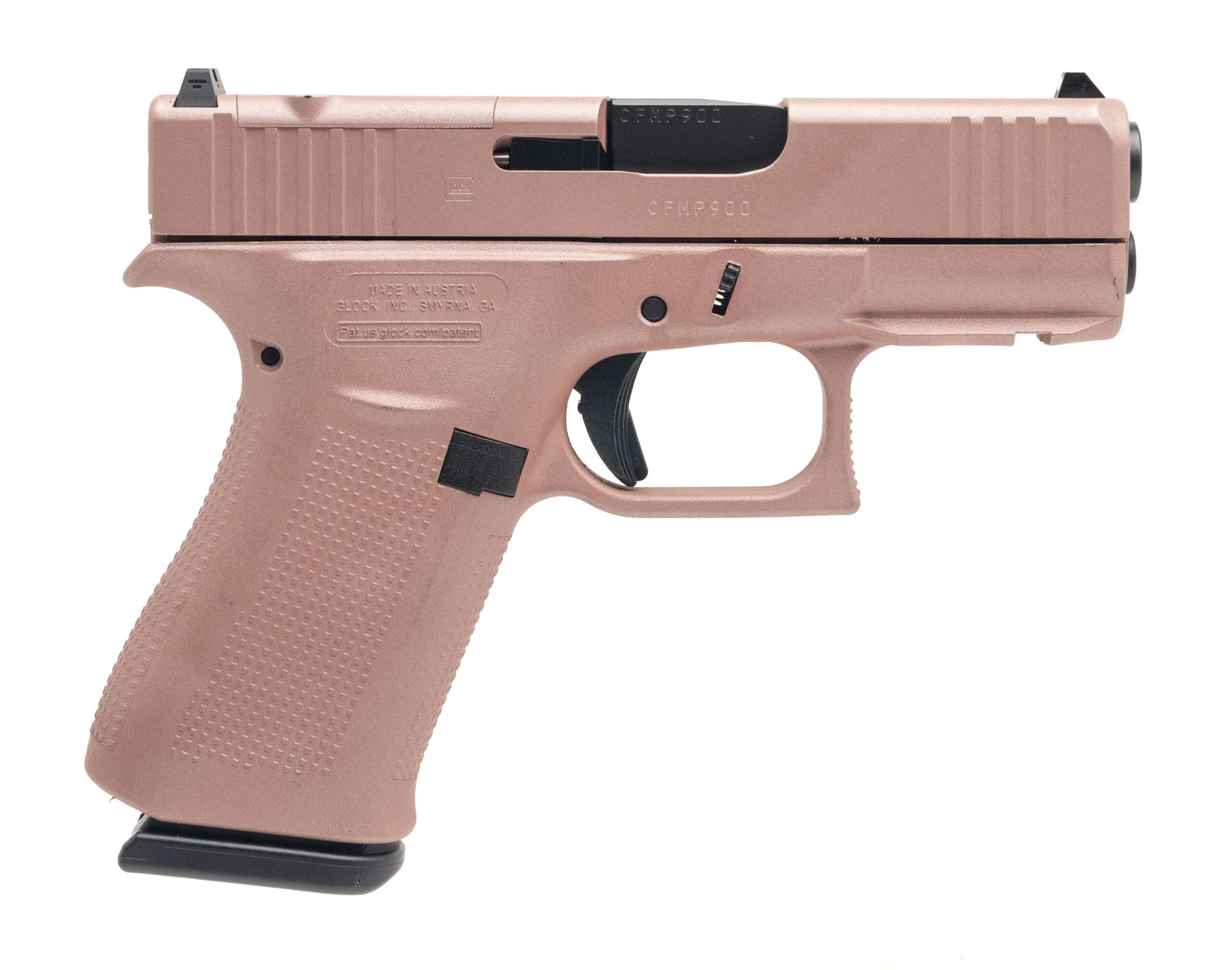 Glock 43X MOS Rose Pistol 9mm (L2025-14450) - Collectors Firearms