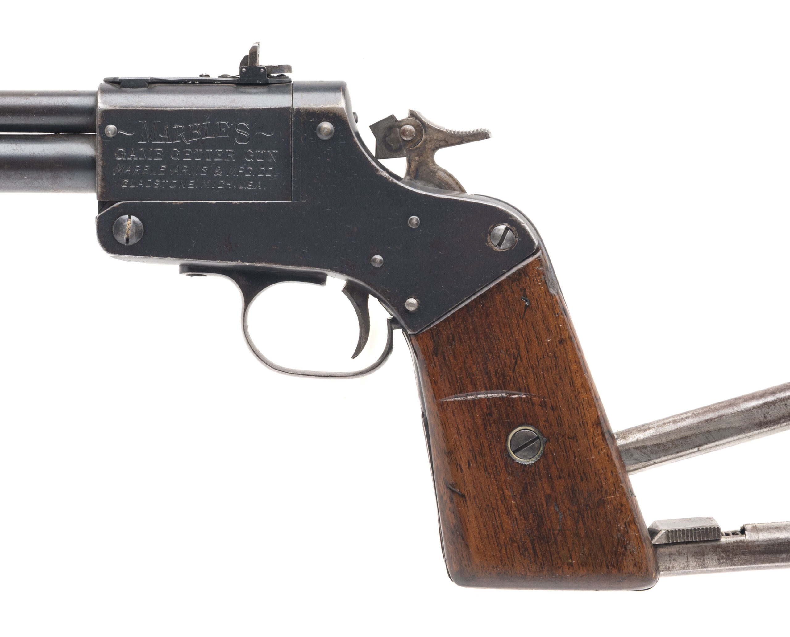 MARBLES GAME GETTER 1921 COMBINATION GUN .22 OVER 44 SHOT/ 410 (L2025 ...