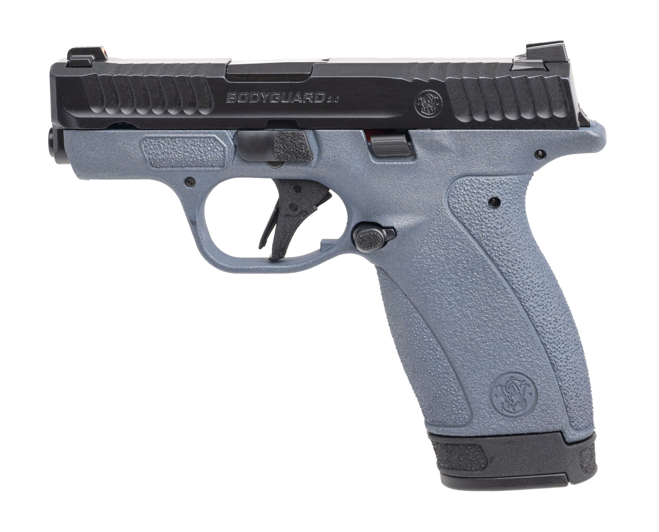 SMITH & WESSON BODYGUARD 2.0 BLUE TITANIUM PISTOL 380 ACP (L2025-13045 ...