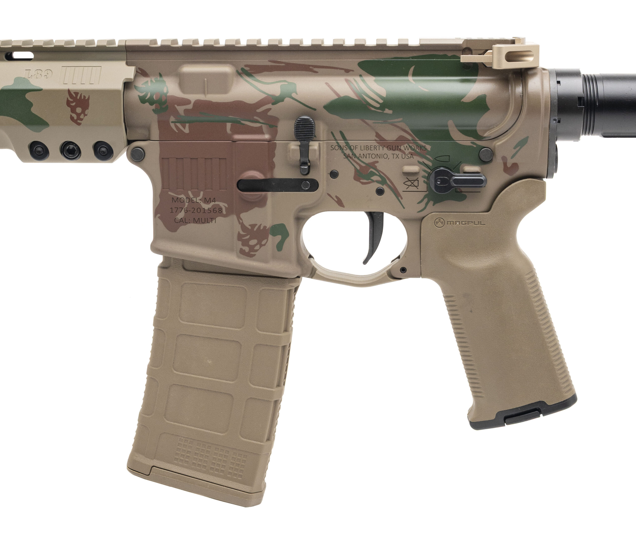 (SN: 1776-201568) SOLGW OB1 M4 Craighead Signature Rifle 5.56 NATO ...