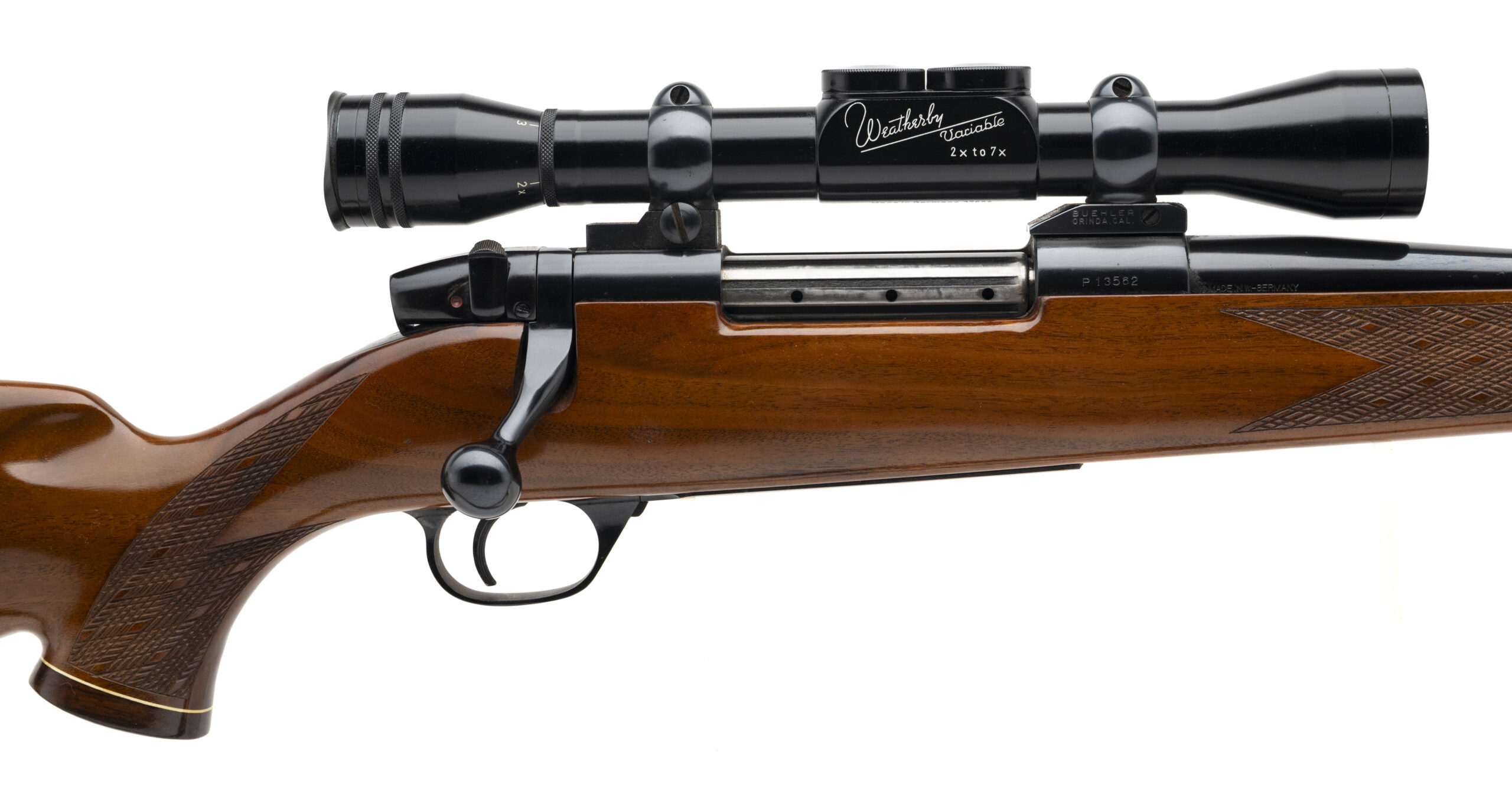 WEATHERBY MARK V DELUXE RIFLE 300 MAGNUM (L2025-14471) - Collectors ...