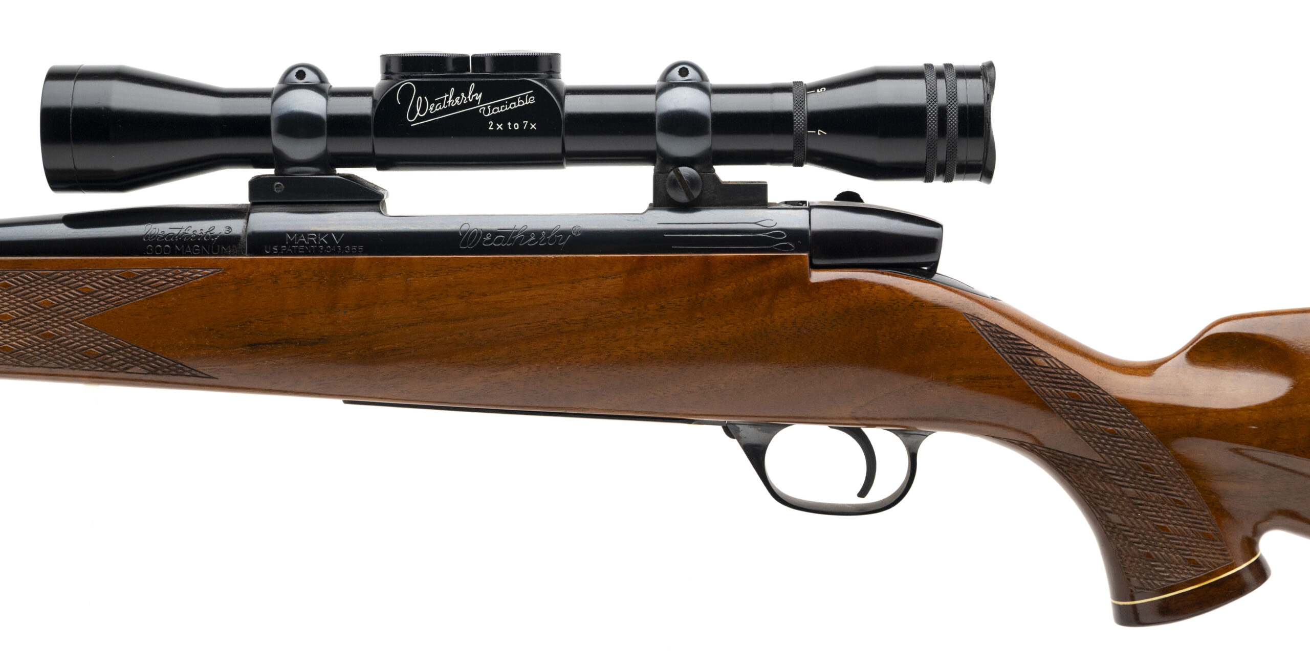 WEATHERBY MARK V DELUXE RIFLE 300 MAGNUM (L2025-14471) - Collectors ...