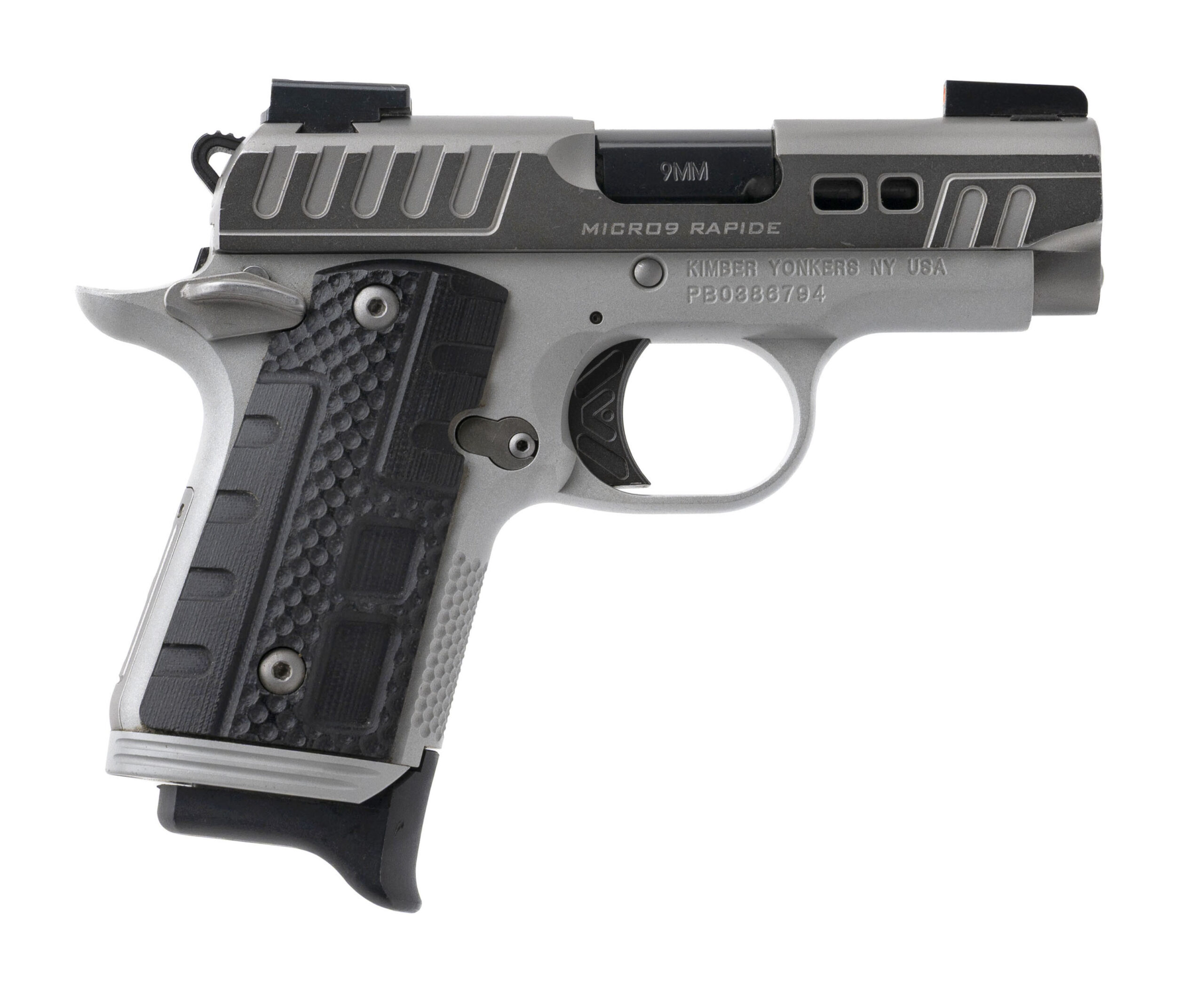 Kimber Micro 9 Rapide Black Ice Pistol 9mm (L2026-00113) - Collectors ...