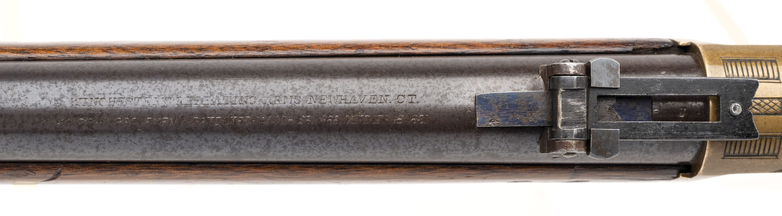 New York Engraved Winchester 1866 Musket (59652) - Collectors Firearms