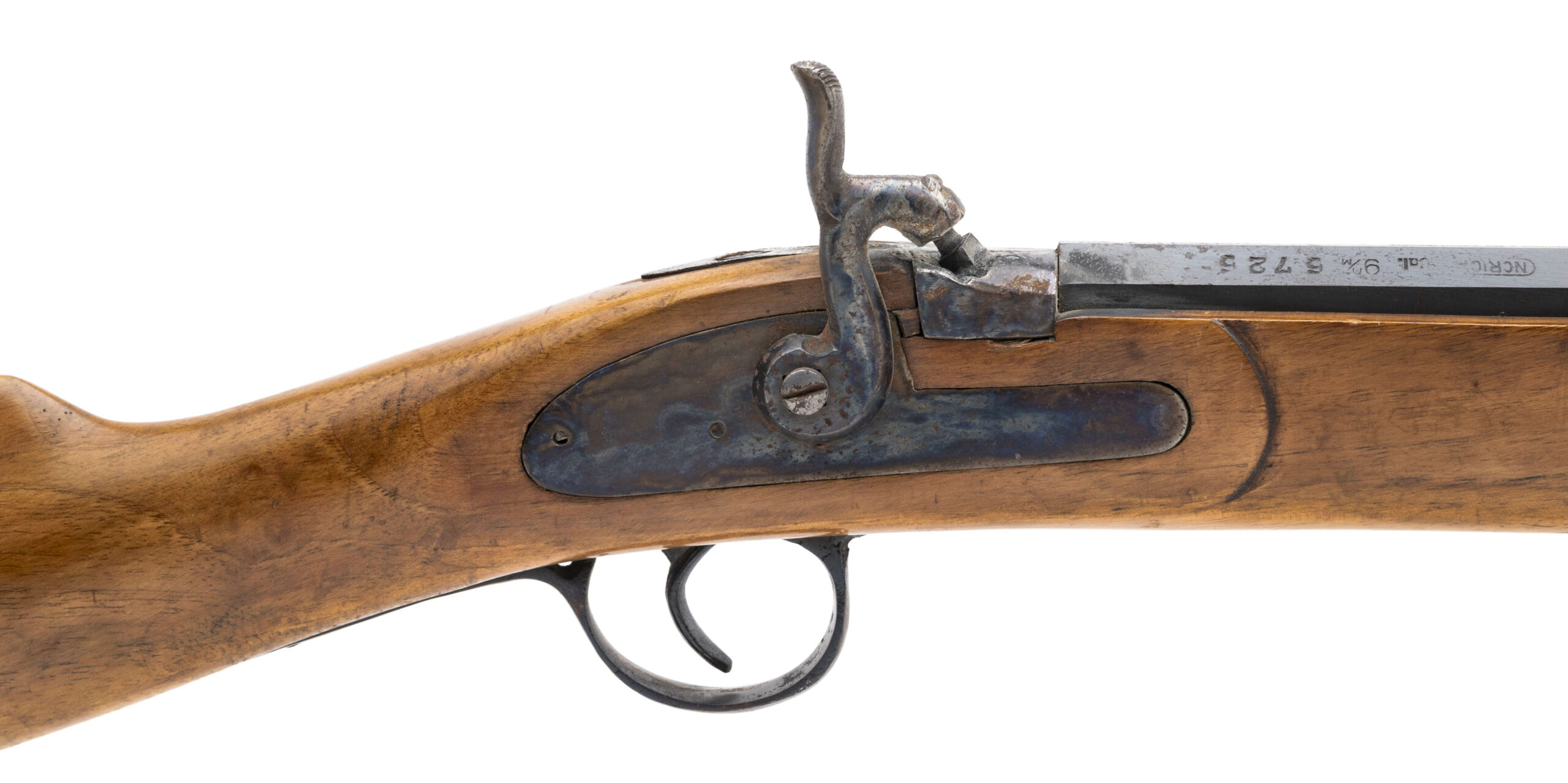 NORBERTO ARIZMENDI 9MM PERCUSSION RIFLE (BP922) - Collectors Firearms