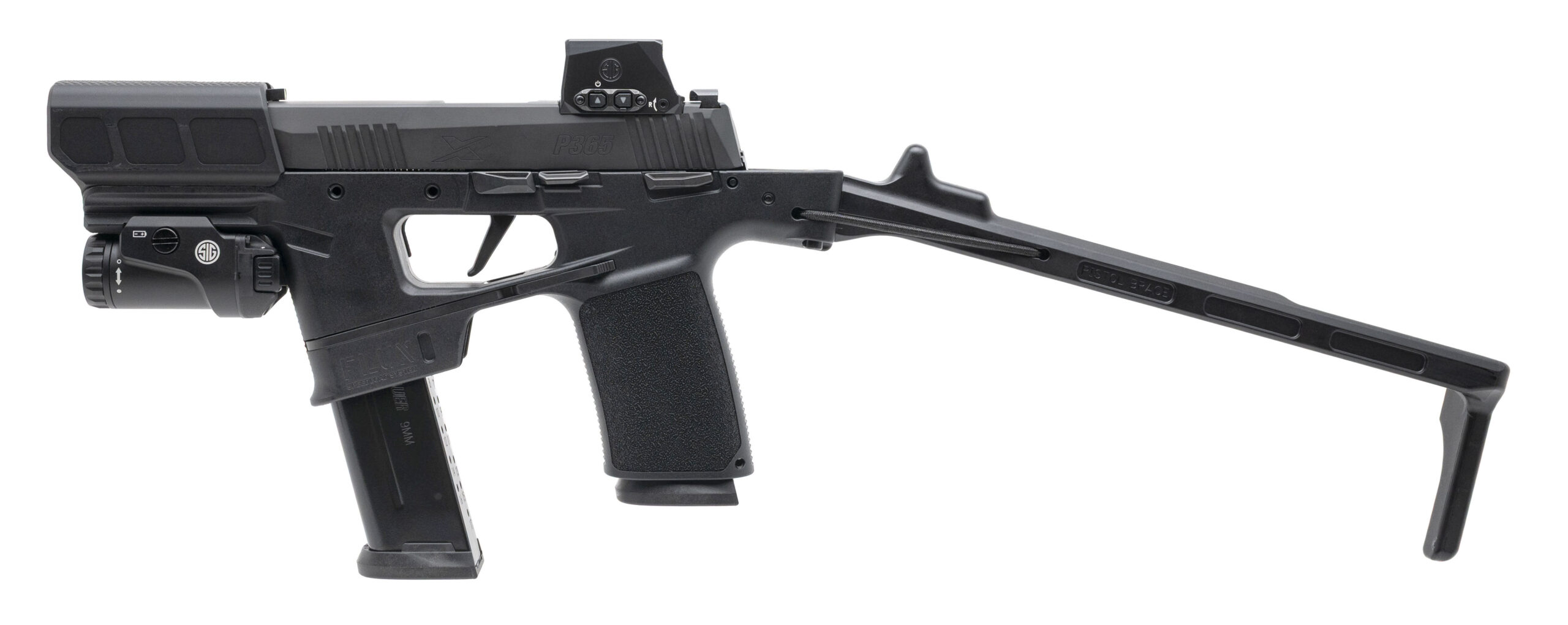 (SN: 66H005615) Sig Sauer P365X Flux RXSL Tactical Kit Pistol 9mm ...