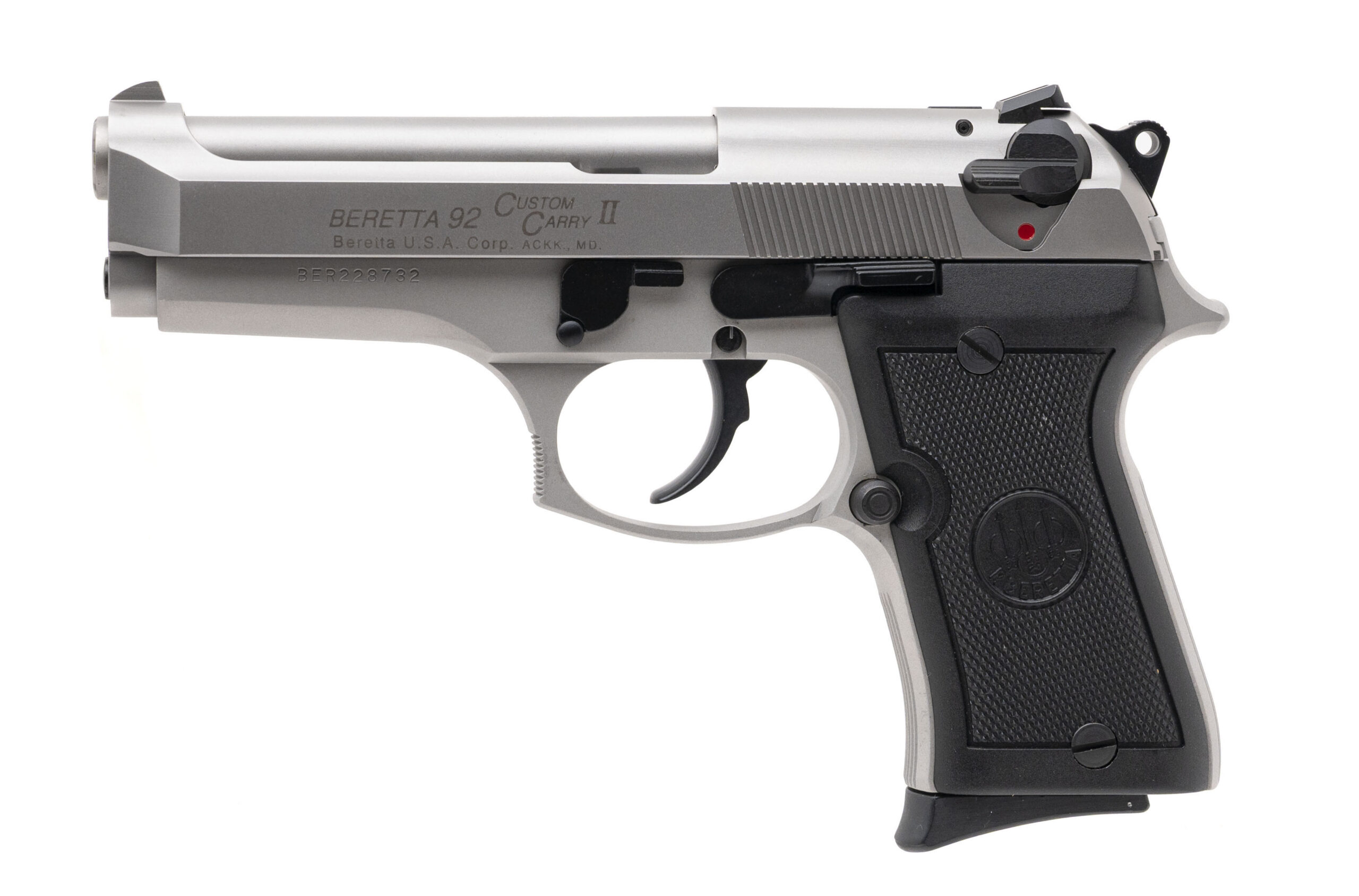 Beretta 92 Custom Carry II Compact L Type-M Pistol 9mm (L2026-00930 ...