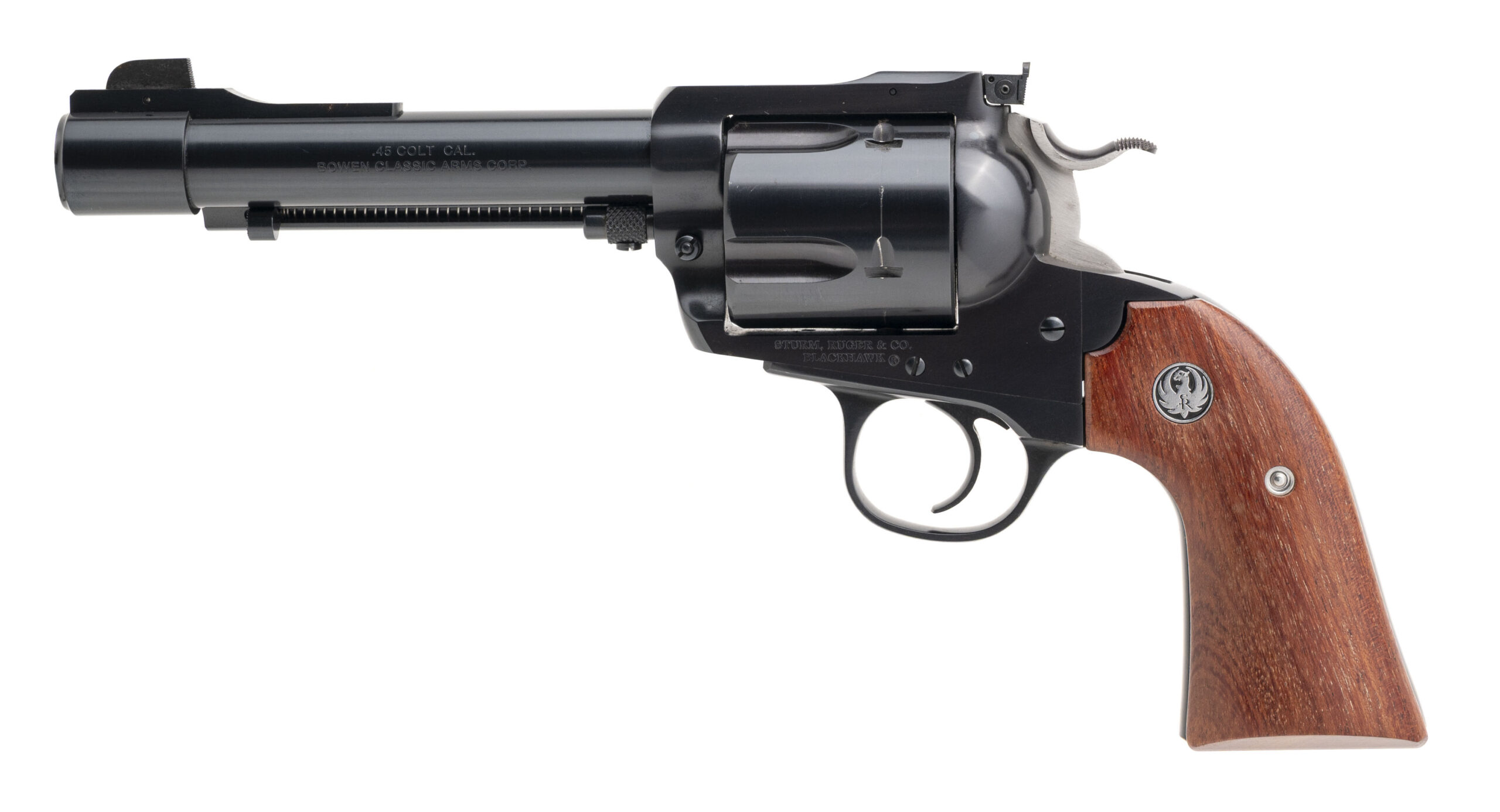 RUGER BLACKHAWK BOWEN CLASSIC CUSTOM REVOLVER .45 COLT (L2026-02655 ...