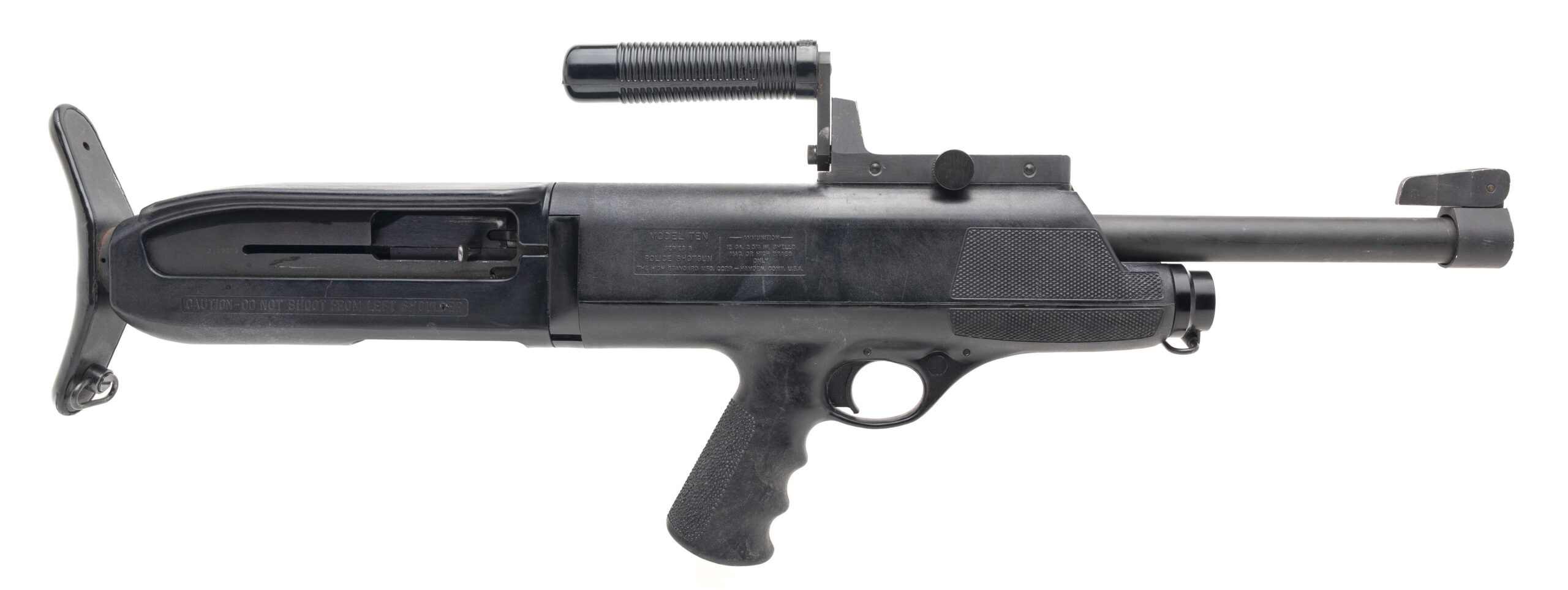 High Standard Model 10 Police Riot 12ga Shotgun 04759