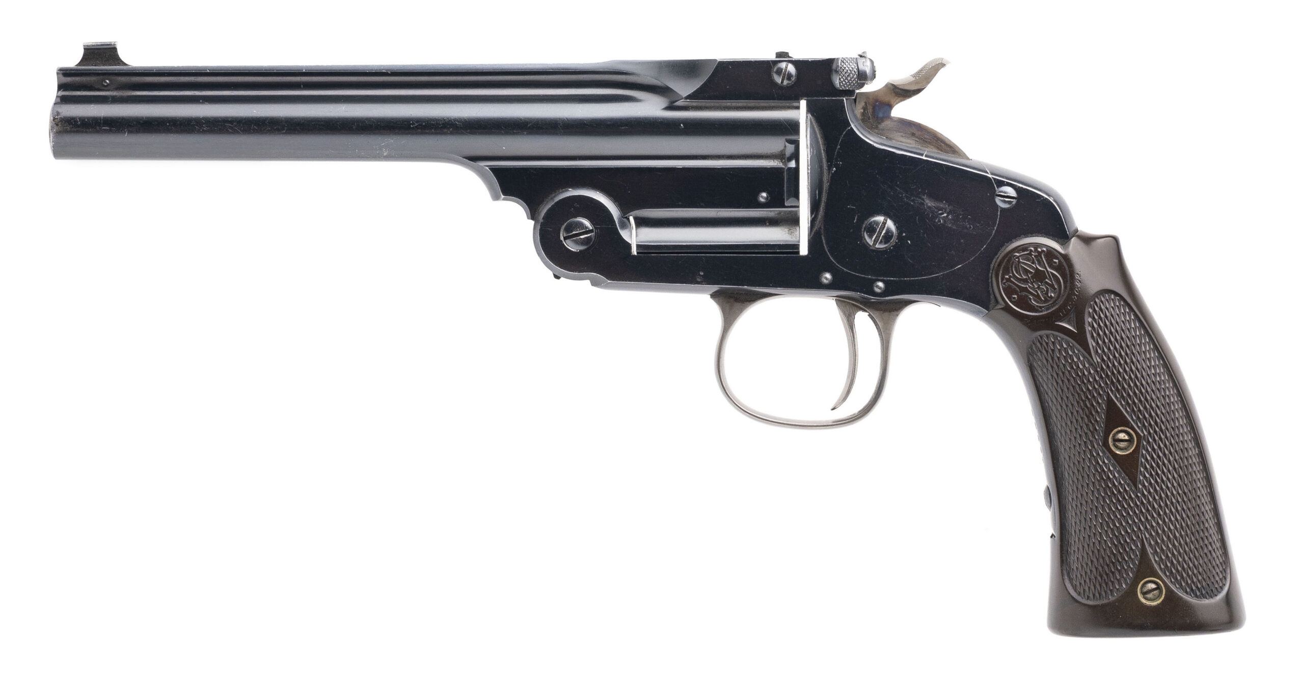 Rare Smith & Wesson Model 91 Single Shot First Model W/ Revolver Barrel ...