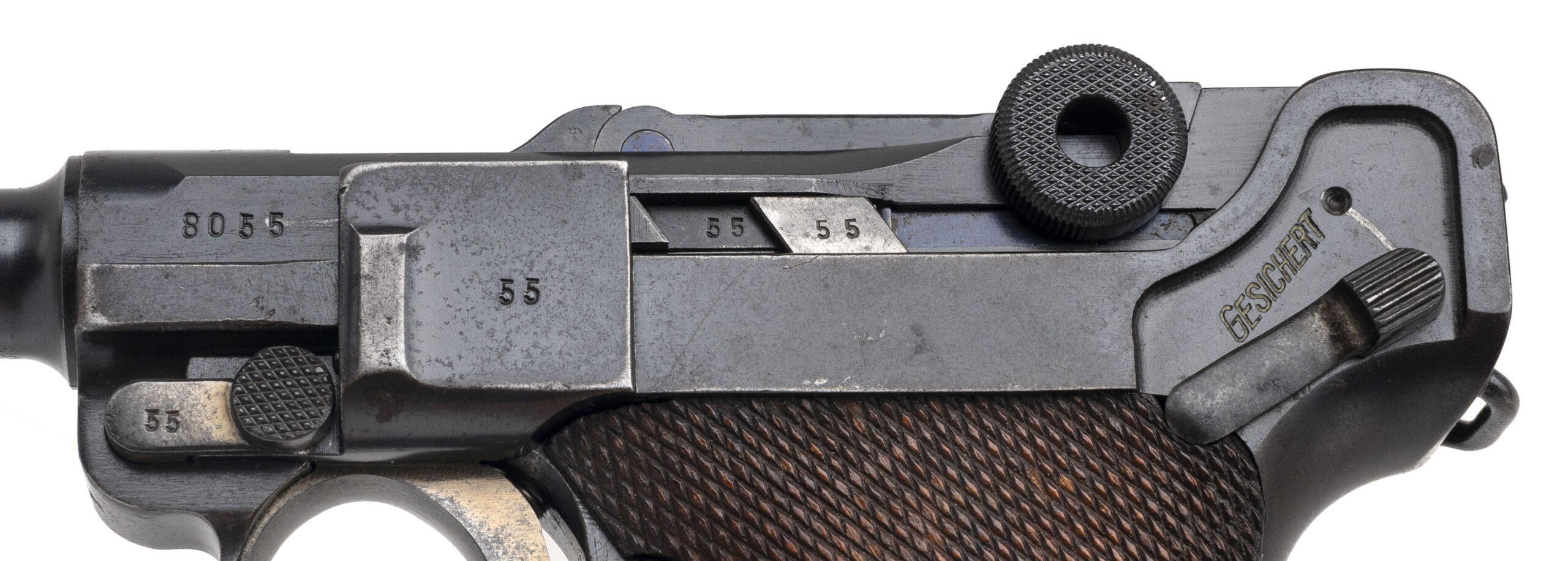 Mauser S/42 Luger P.08 Pistol 9mm (05764) AUSTX - Collectors Firearms
